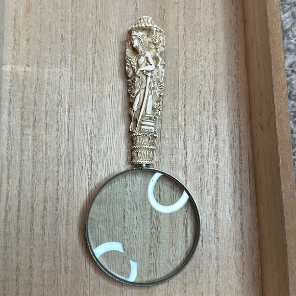 Mma | Accents | Mma Magnifying Glass Carved Roman Gothic Baroque Style ...